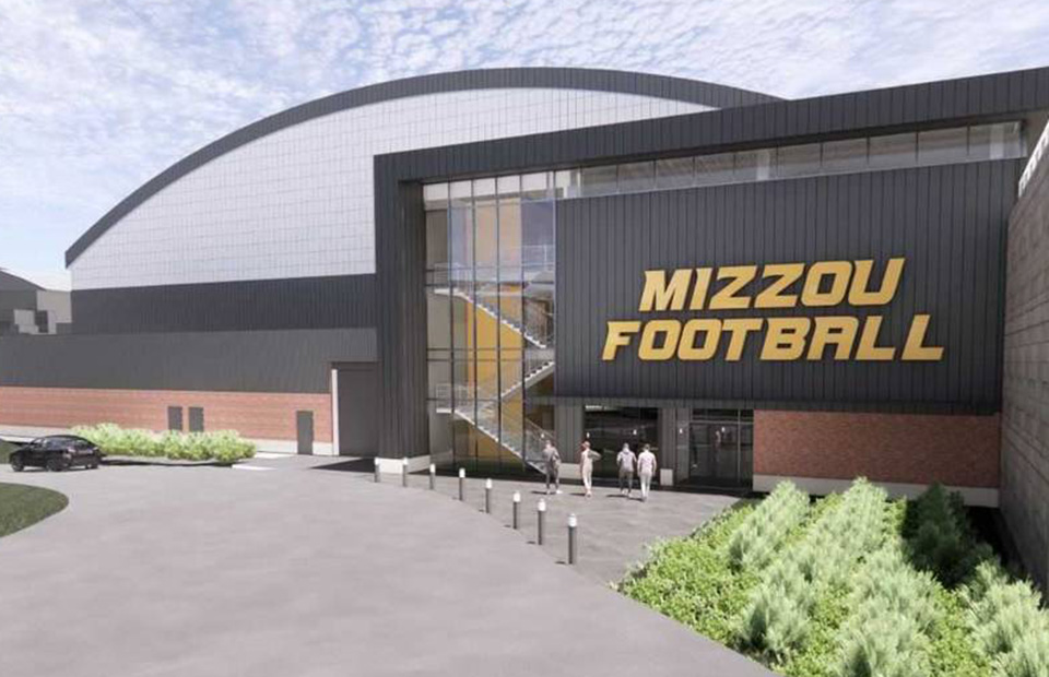 Mizzou Indoor Football Practice Facility - GBA