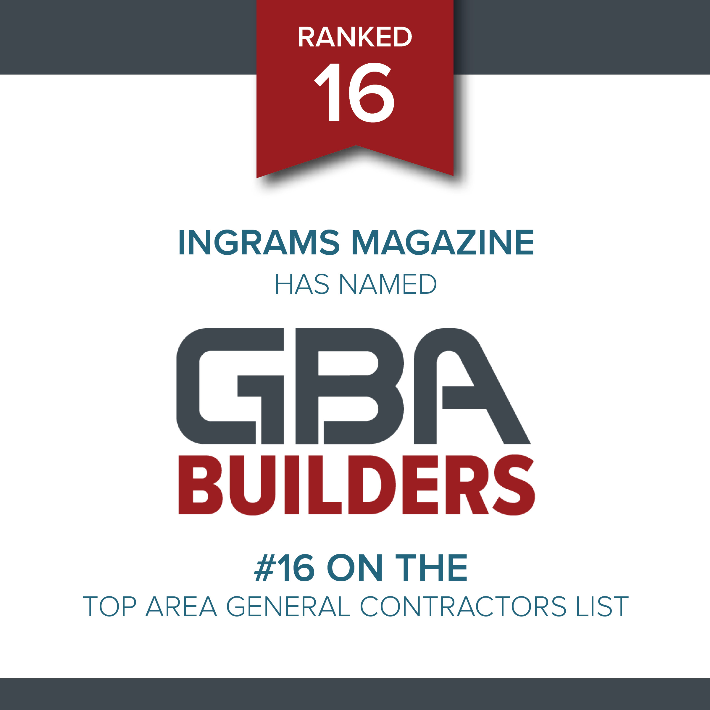 GBA Builders Ranked Among Top General Contractors | GBA